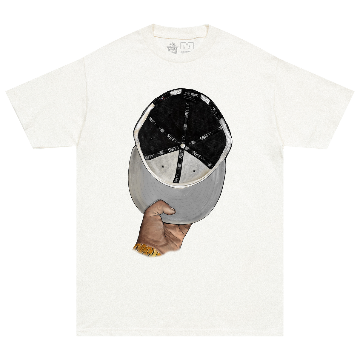 "Grey Brim Day" Tee – Fly Shit Only
